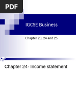 Grade 12 Income Statement & Balance Sheet | PDF