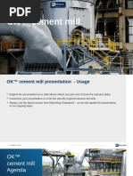 OK Mill: Cement and Slag Grinding | PDF | Mill (Grinding) | Cement