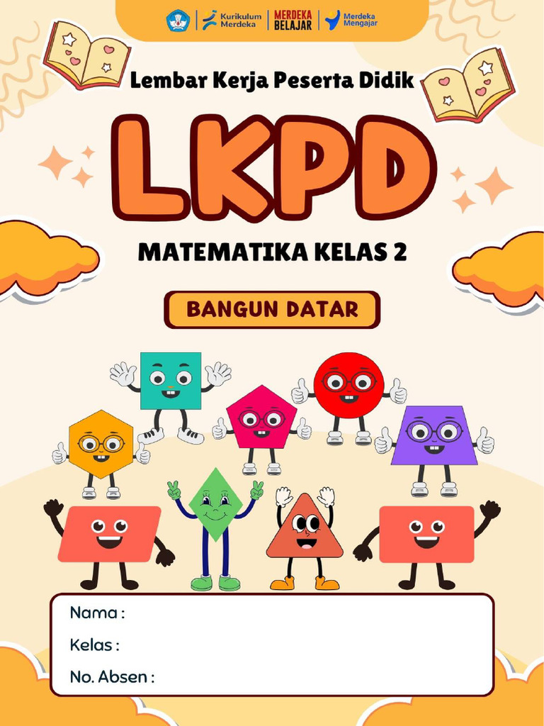 LKPD Matematika Kelas 2 Mengenal Bangun Datar | PDF