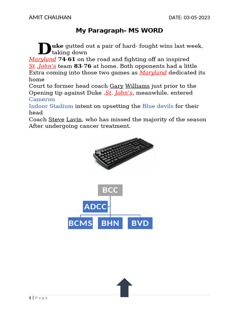 MS Word | PDF