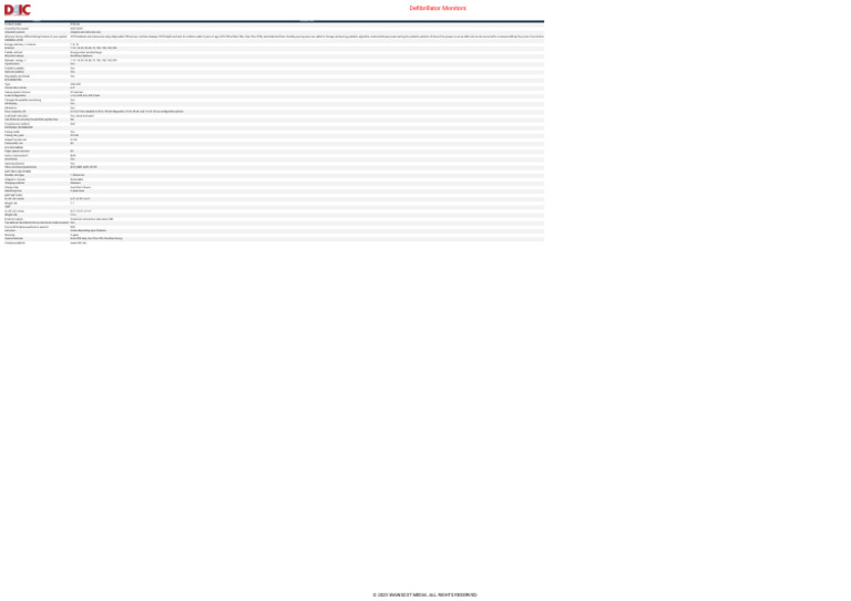 Zoll Medical Defibrillator Monitors | PDF