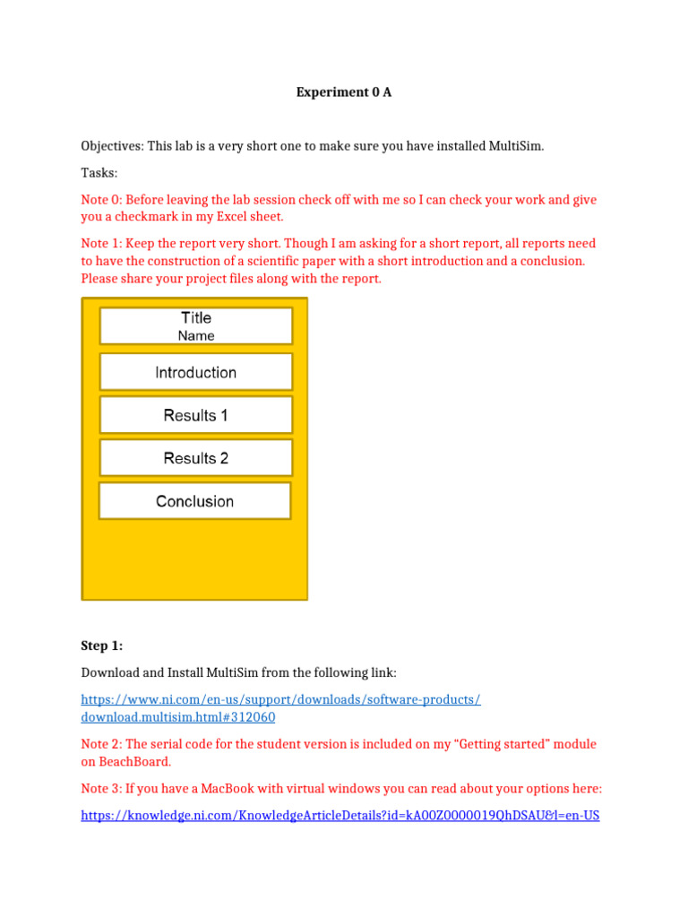 Experiment 0A | PDF | Resistor | Electrical Network
