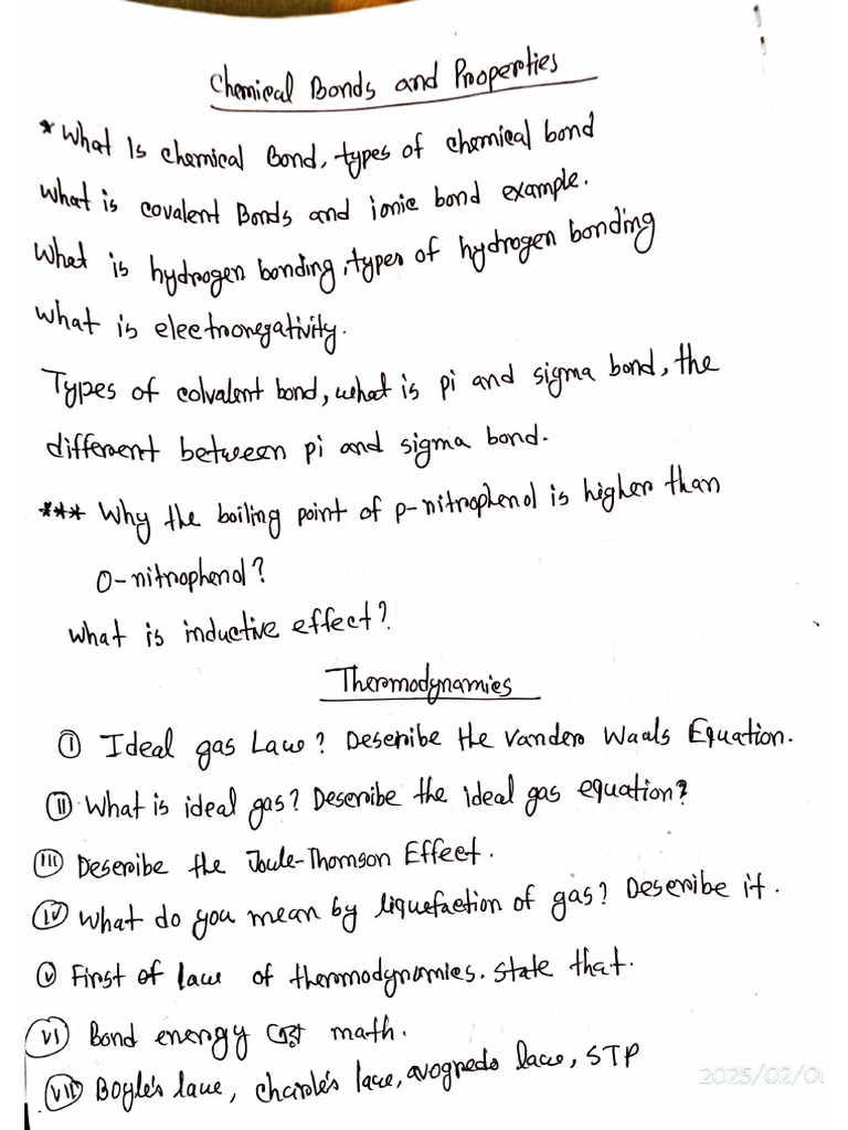 Chem Questions | PDF