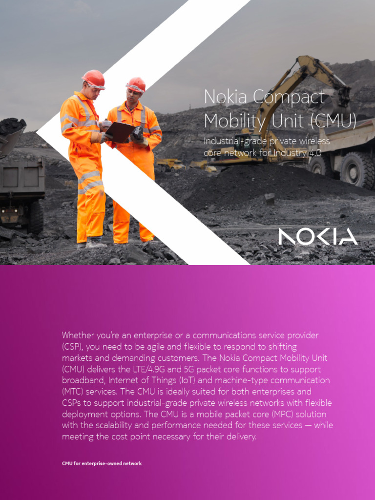Nokia Compact Mobility Unit Overview | PDF | Computer Network | Lte ...