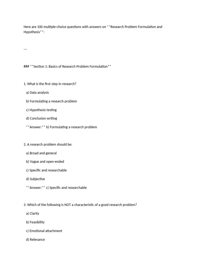 Here are 100 mu | PDF | Hypothesis | Statistics