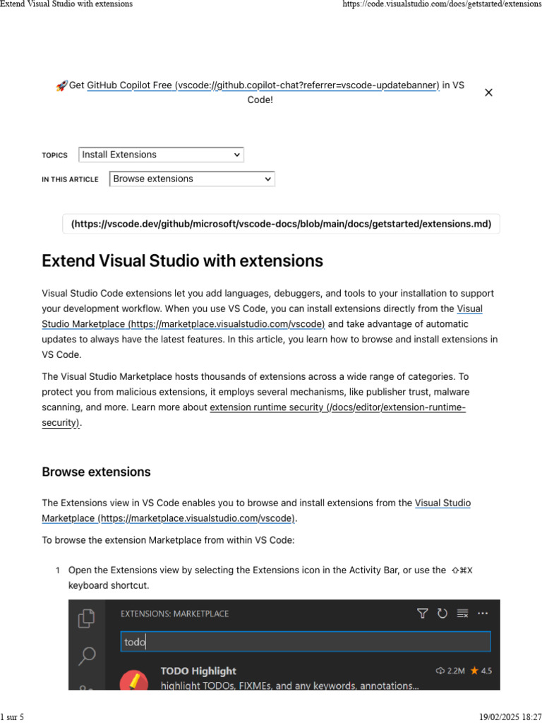 04-Extend Visual Studio With Extensions | PDF | Microsoft Windows | System Software