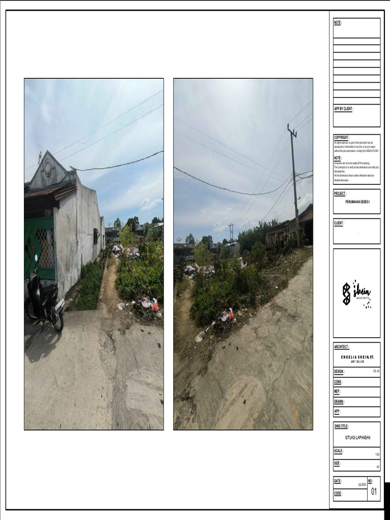 Perumahan Gedeg I Project Details | PDF