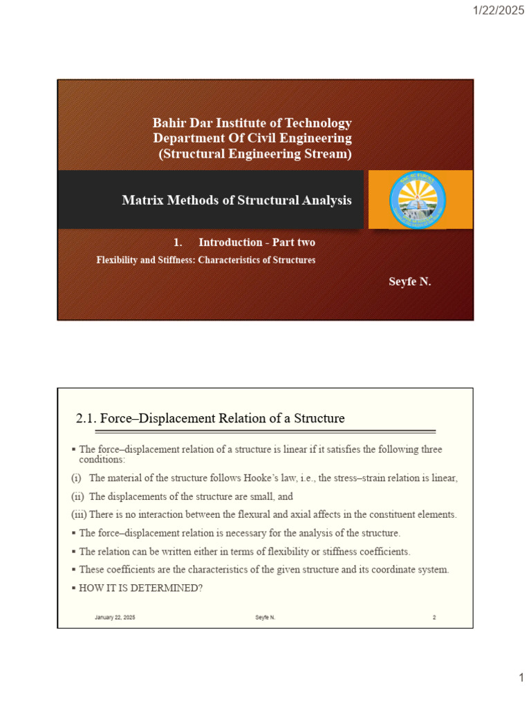 1.2.Introduction Part Two | PDF | Linear Elasticity | Stress (Mechanics)