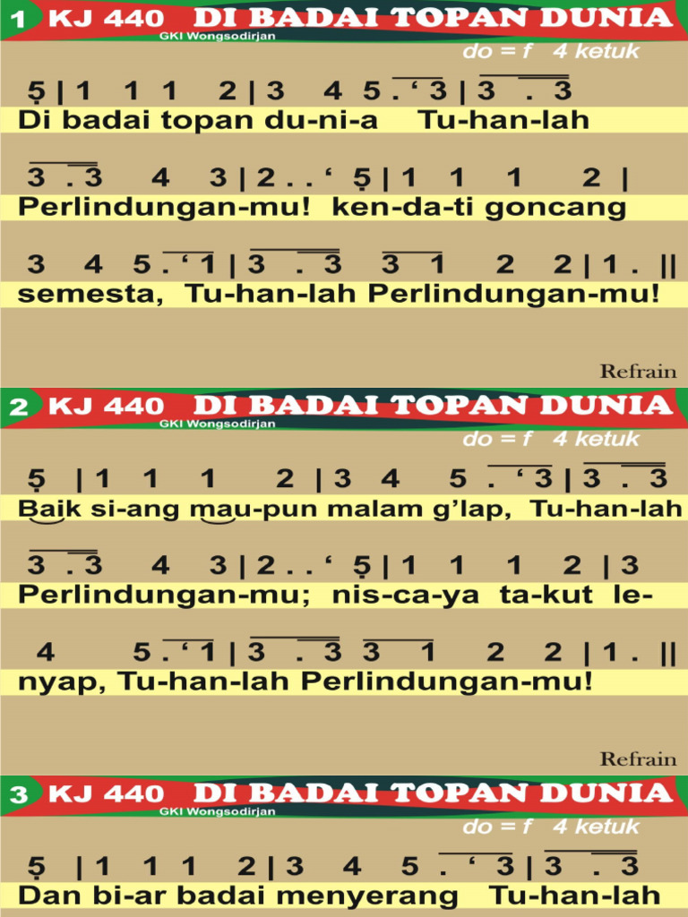 KJ 440 - Dibadai Topan Dunia | PDF