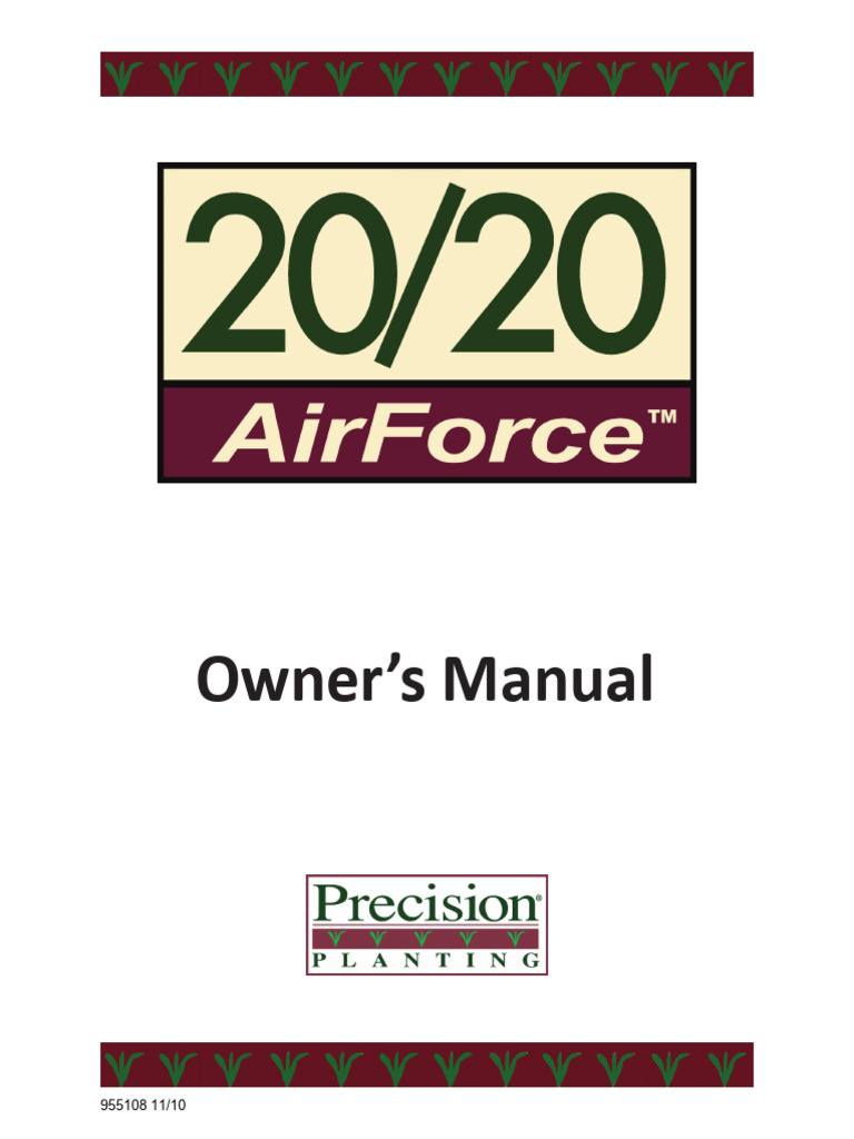 AirForce System Owner's Manual | PDF | Pressure | Elevator