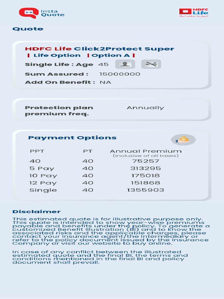 Hdfclife | PDF