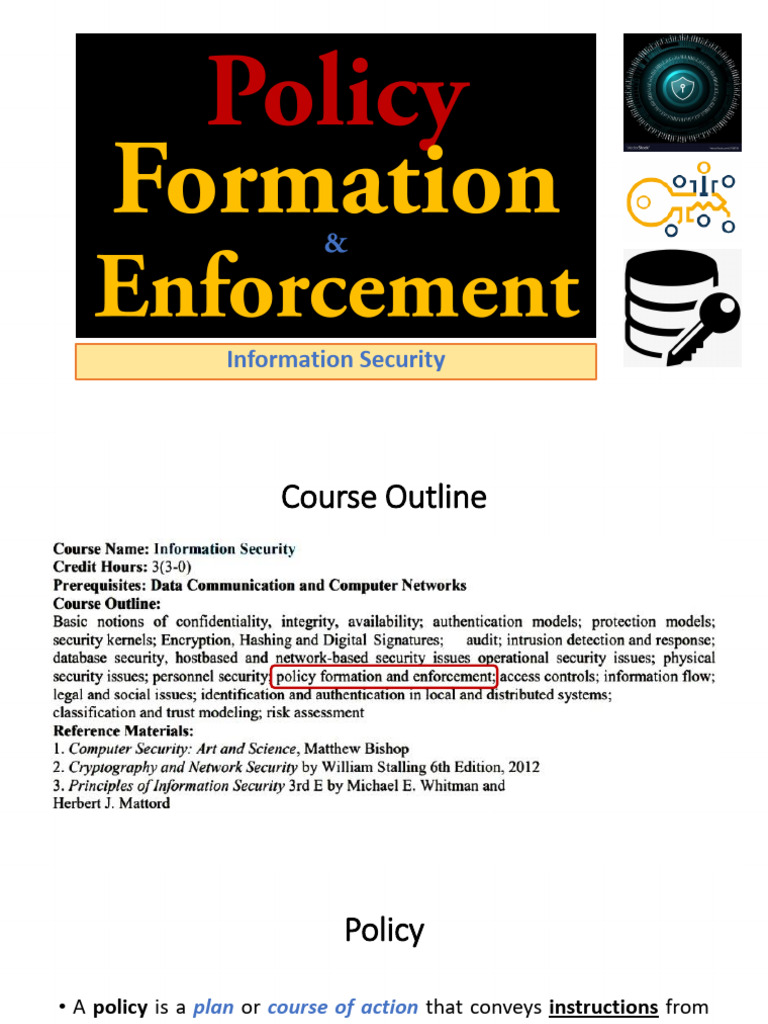 Information Security Policy Framework | PDF | Policy | Information Security