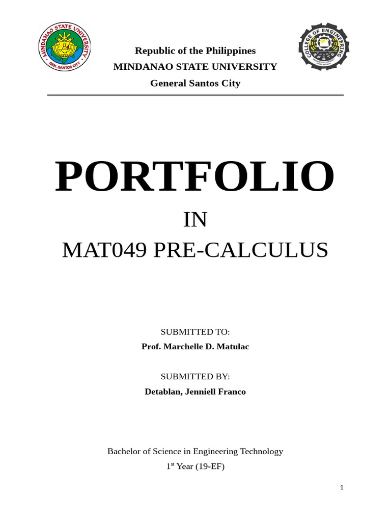 Portfolio | PDF