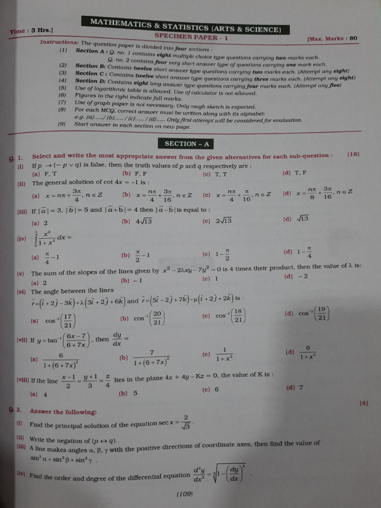 Practice Papers | PDF | Slope | Euclid