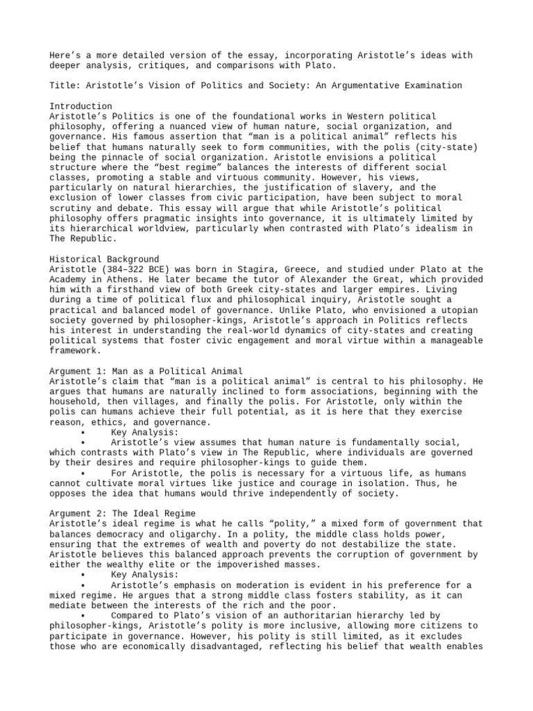 text 2 | PDF | Aristotle | Plato