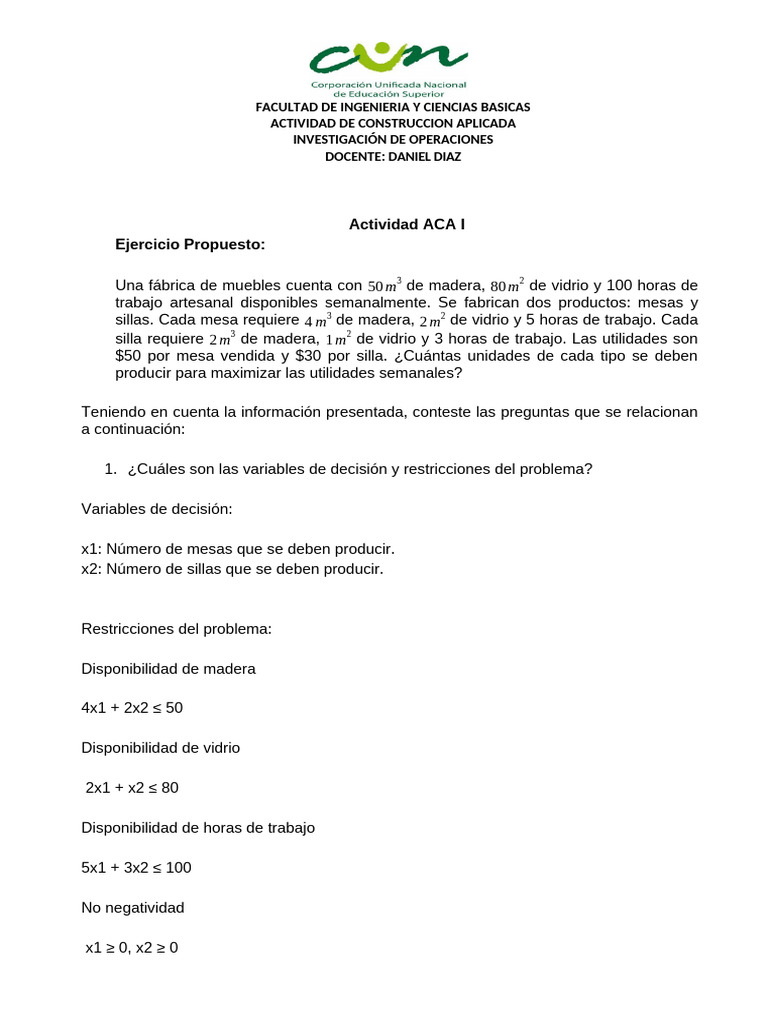 Aca Ii Método Simplex Dual | PDF | Teoría de grafos | Vértice (teoría de grafos)