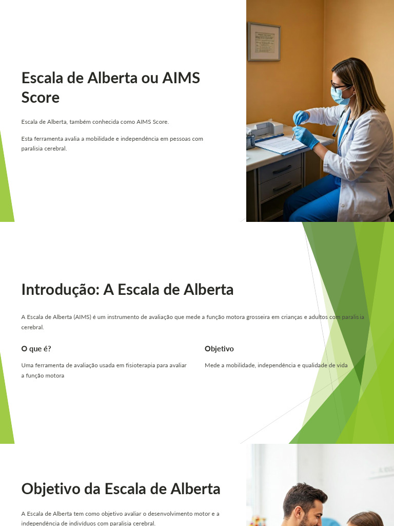 Avaliação da Mobilidade com AIMS | PDF | Função motora | Paralisia cerebral