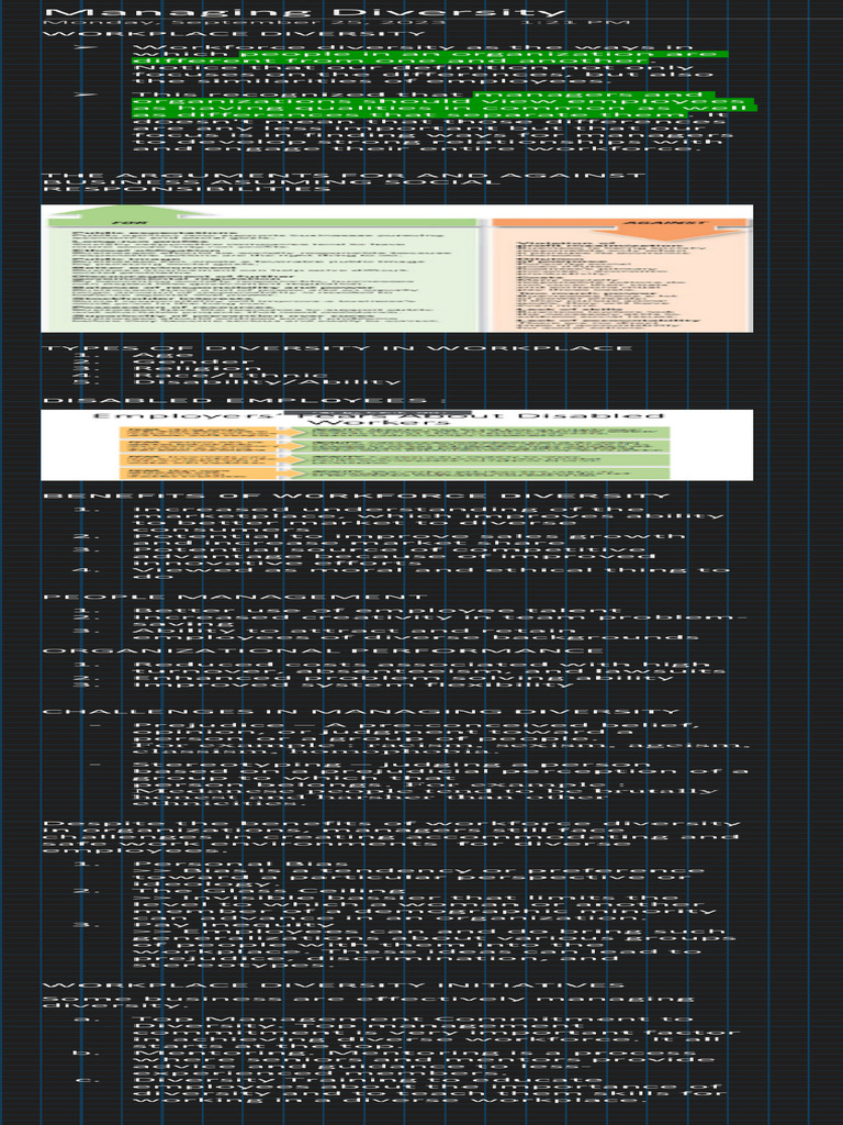 Managing Diversity | PDF