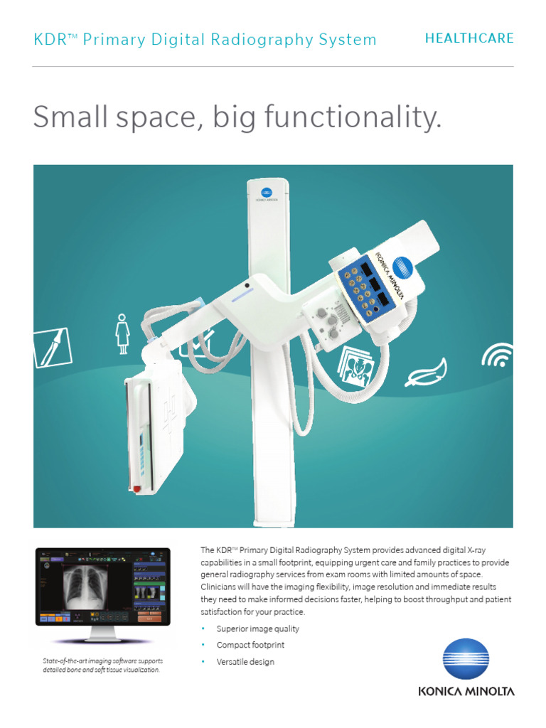 KDR Primary Digital Radiography System | PDF | Radiography | Imaging