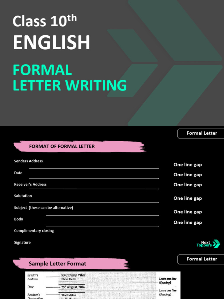 Formal Letter | PDF