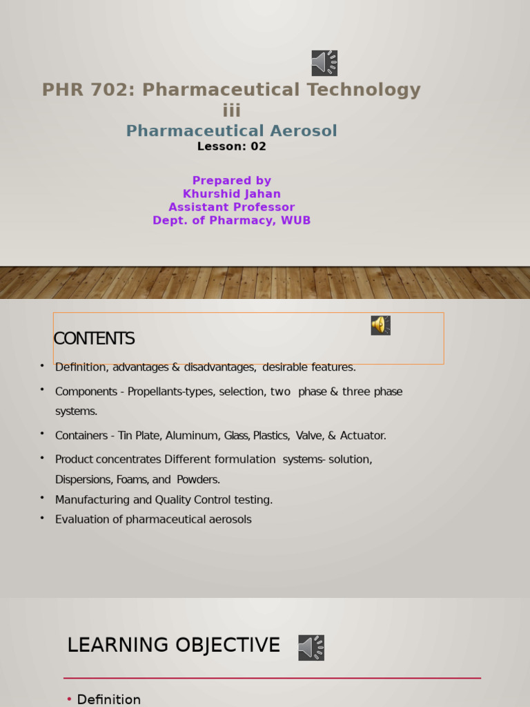 Pharmaceutical Aerosol-LEC 2 [Repaired] | PDF | Propellant | Propane
