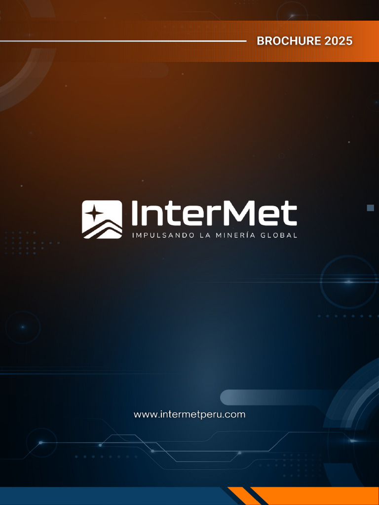 BROCHURE INTERMET GENERAL 2025-2026 | PDF | Minería | Perú