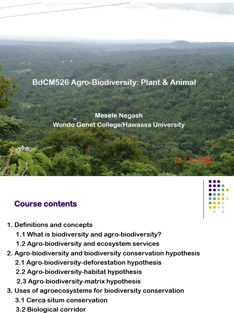 Chapter 6. Challenges | PDF | Agriculture | Biodiversity