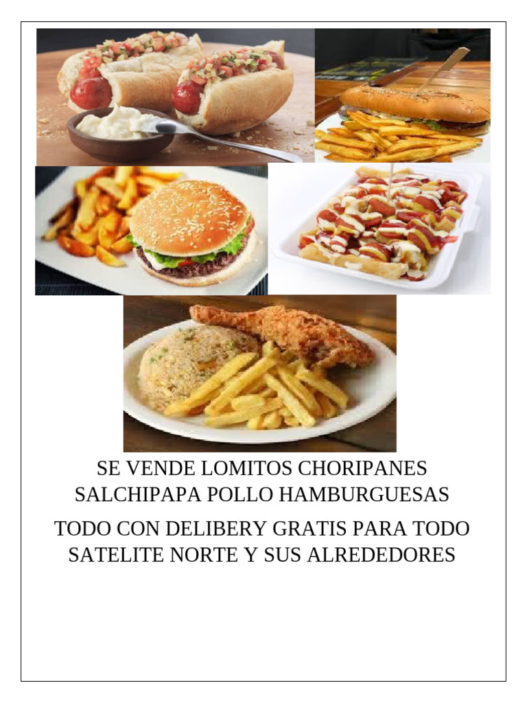 Choripanes Imagen | PDF