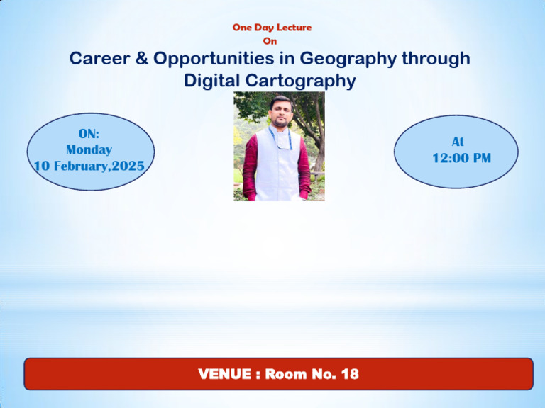 Career & Opportunities in Geography Through Digital Cartography | PDF
