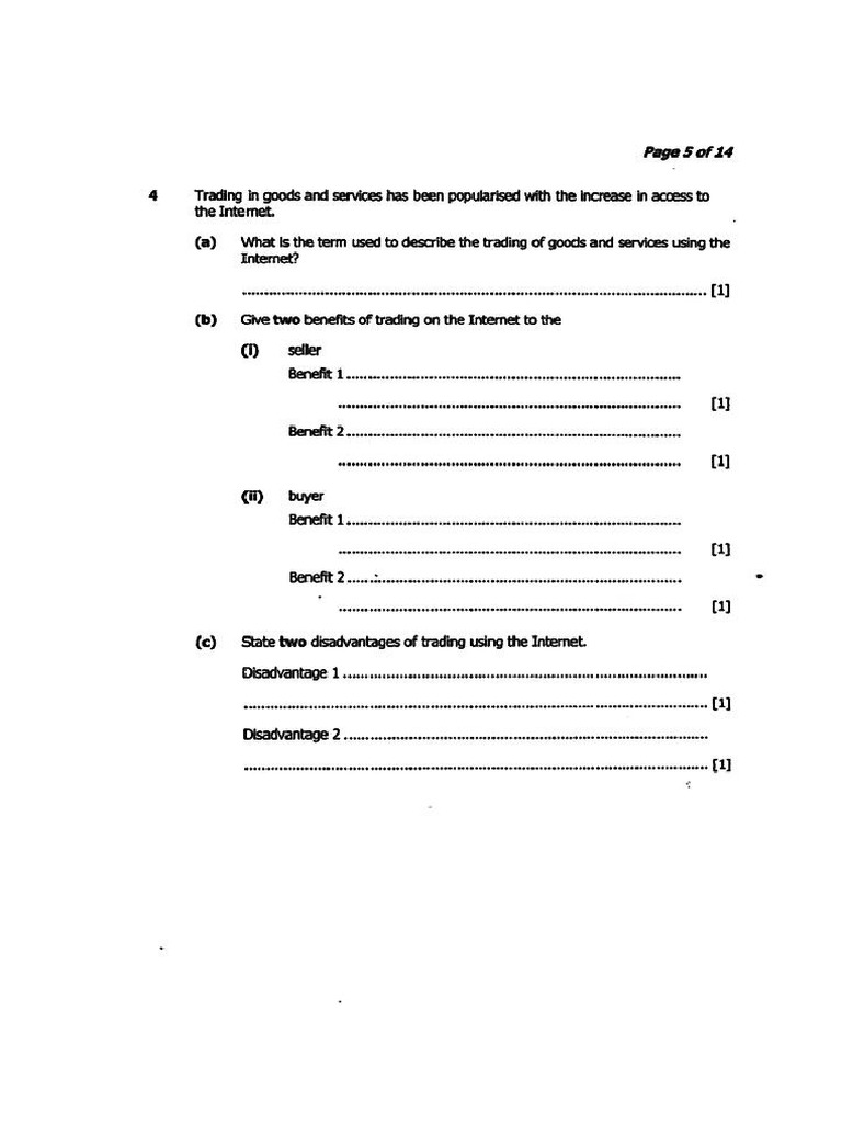 Computer Past Papers | PDF