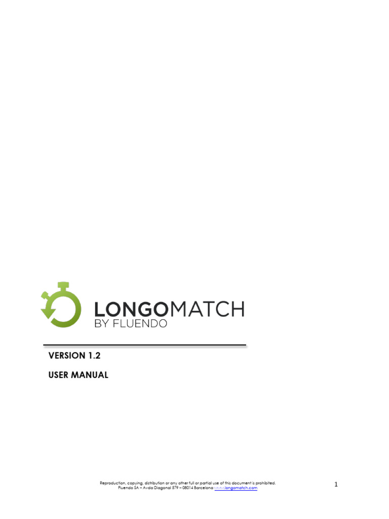 Longomatch Manual English | PDF | Button (Computing) | Computer Keyboard