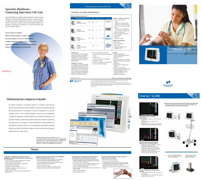 33 Monitor de SV Spacelabs Ultraview SL | PDF | Informática