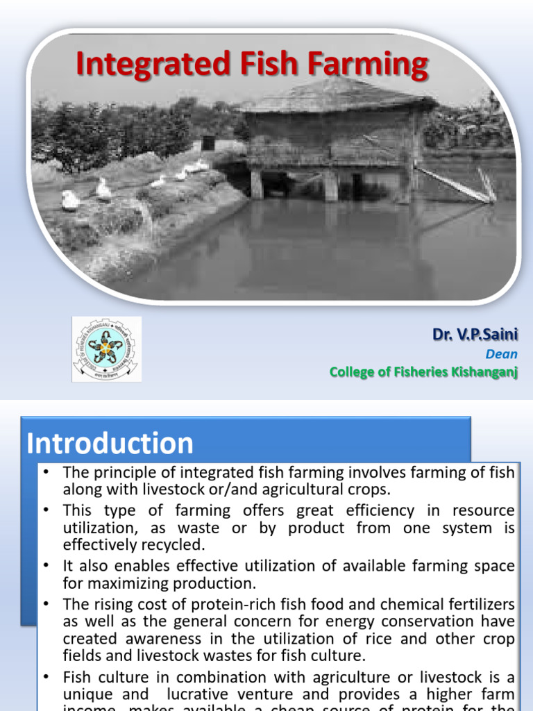 Integrated Fish Farming 3 | PDF | Agriculture | Fertilizer