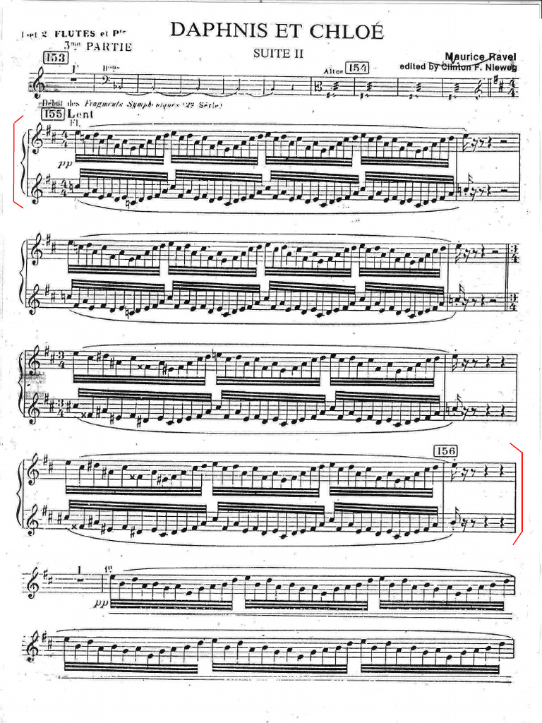 02 Ravel - Daphnis et Chloe | PDF
