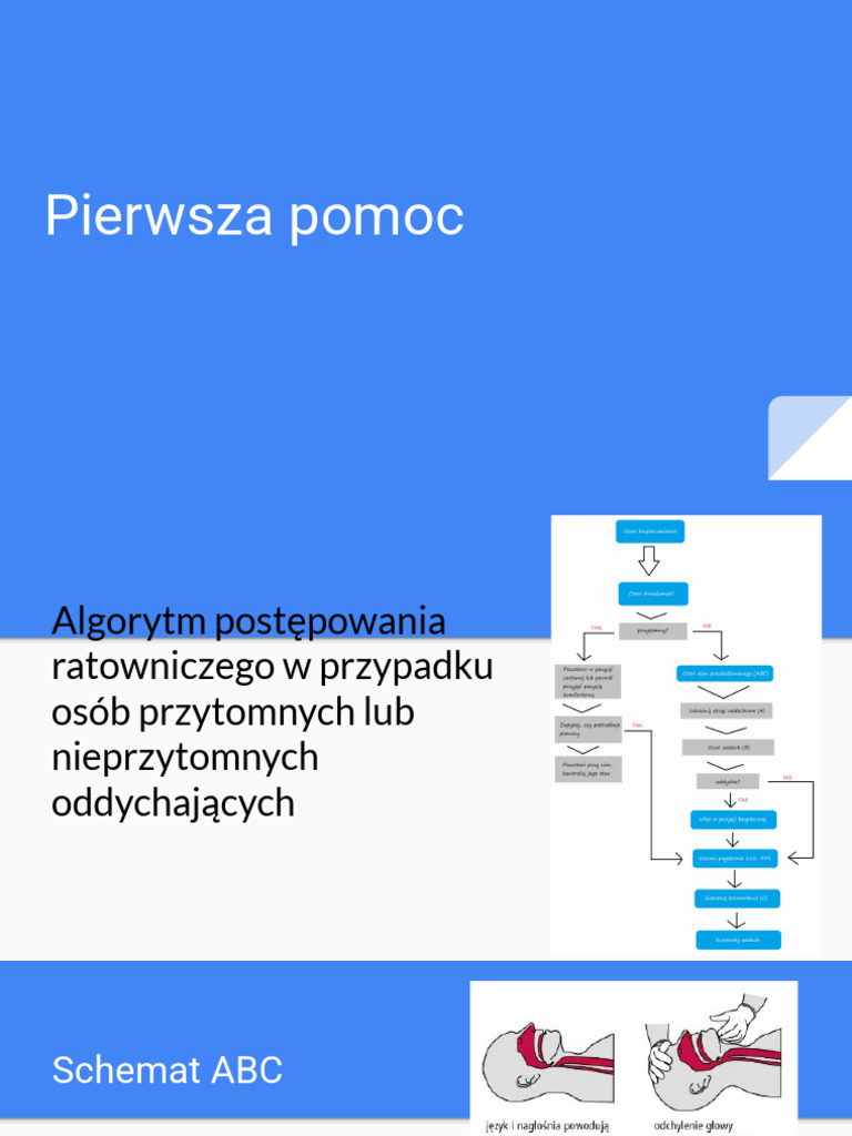Pierwsza Pomoc | PDF