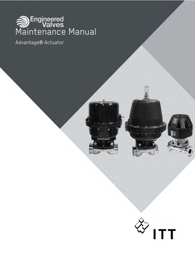 Advantage Valves Manual | PDF | Valve | Nut (Hardware)