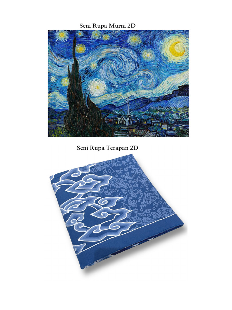 Seni Rupa Murni 2D - 20250116 - 185700 - 0000 | PDF