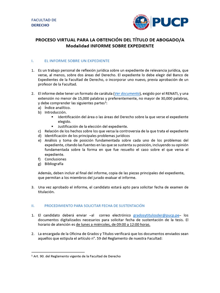 Protocolo-Titulación-modalidad-INFORME-SOBRE-EXPEDIENTE-final | PDF | Internet
