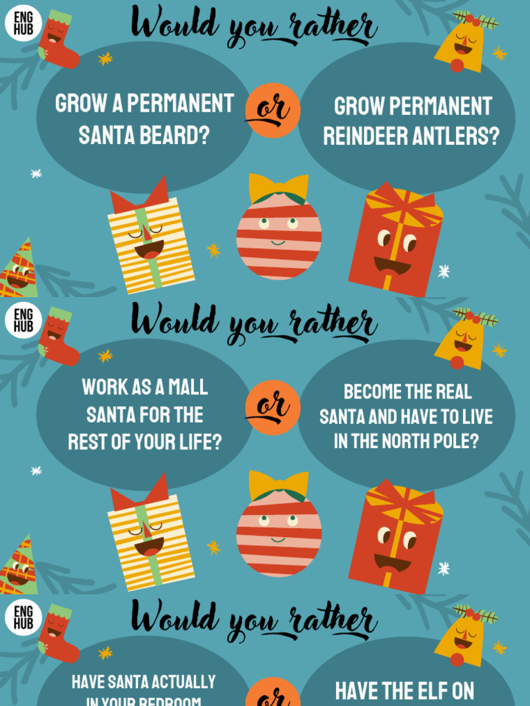 Christmas Would You Rather | PDF