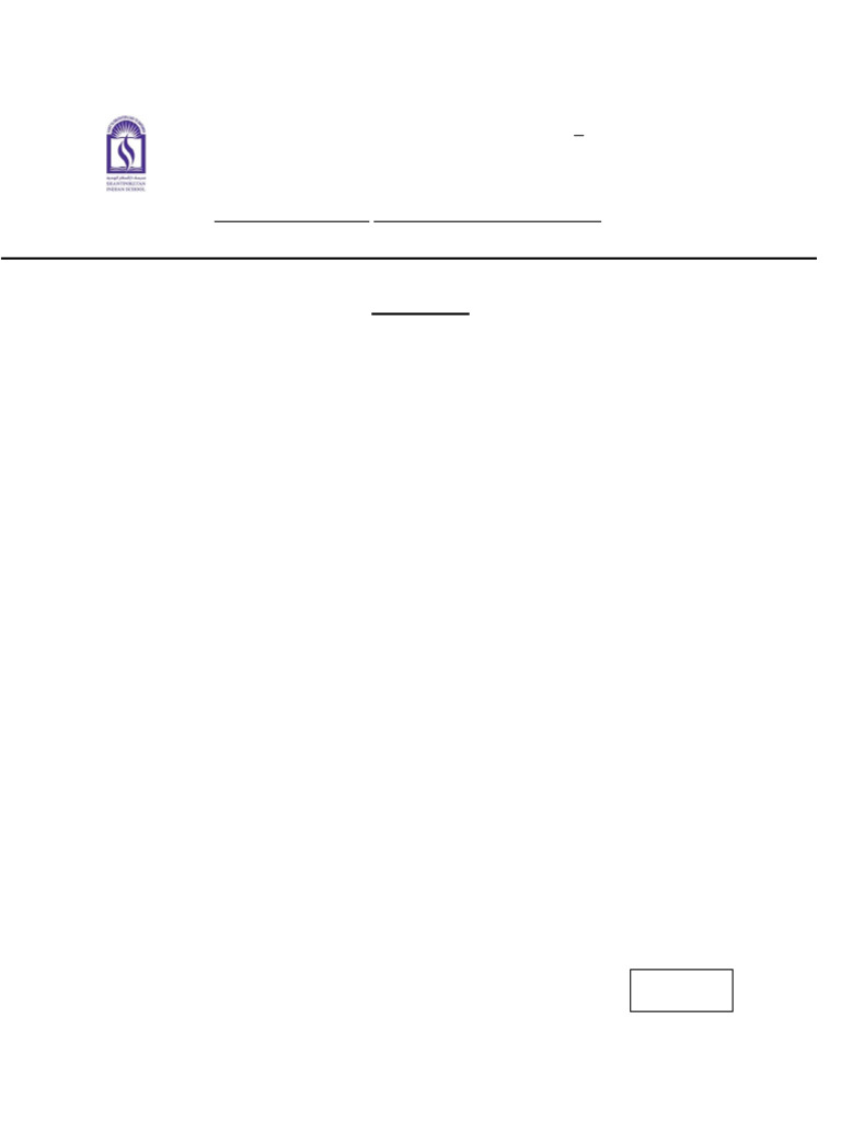 Fa2-Maths-Revision Worksheet | PDF