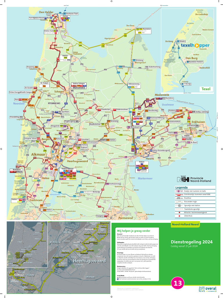 NHN Juli2024 Dienstregeling | PDF