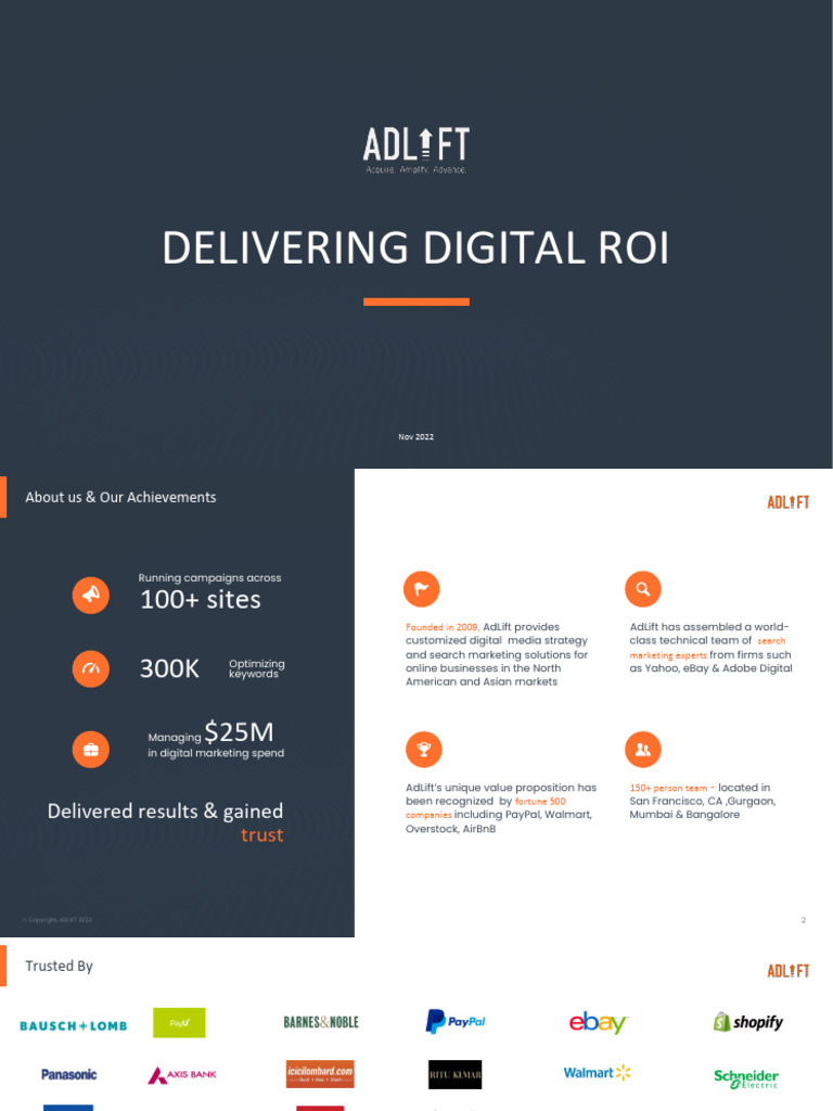 Case Study Razorpay Nov 2022 AdLift India 1 1 | PDF | Search Engine Optimization | Digital Marketing