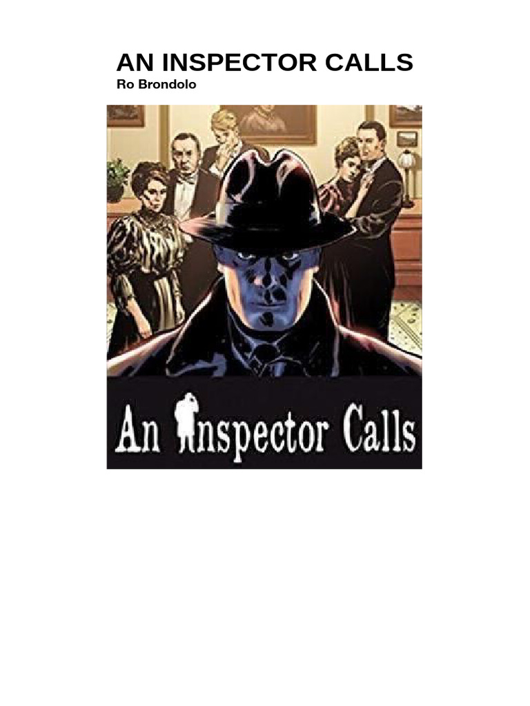 An Inspector Calls: Analysis Guide | PDF