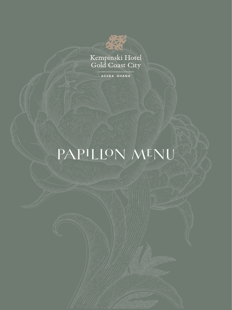 Kempinski Menu | PDF | Salad | Pesto
