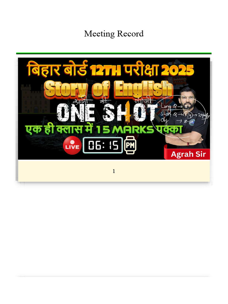 L-1-Story of English (One Shot) - Crash Course 202 - 46257977 - 2025 ...