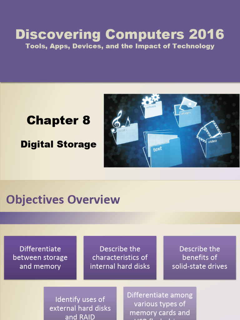 chap 8 | PDF | Computer Data Storage | Hard Disk Drive