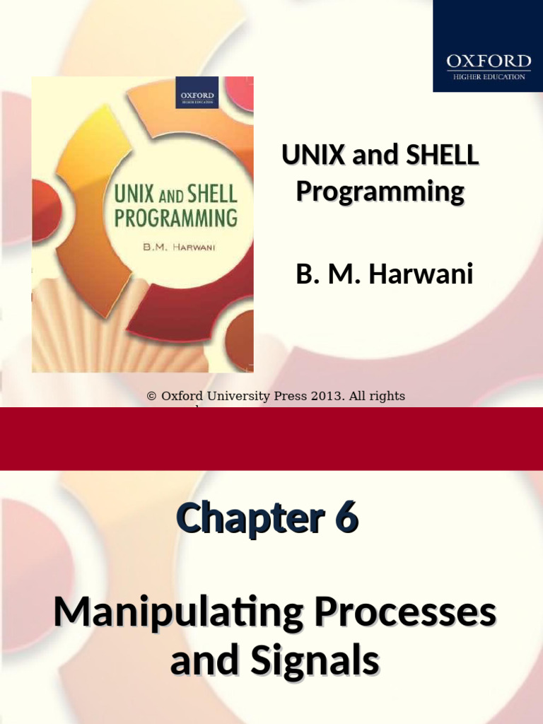 494 33 Powerpoint-Slides Ch6 Unix | PDF | Process (Computing) | Input/Output
