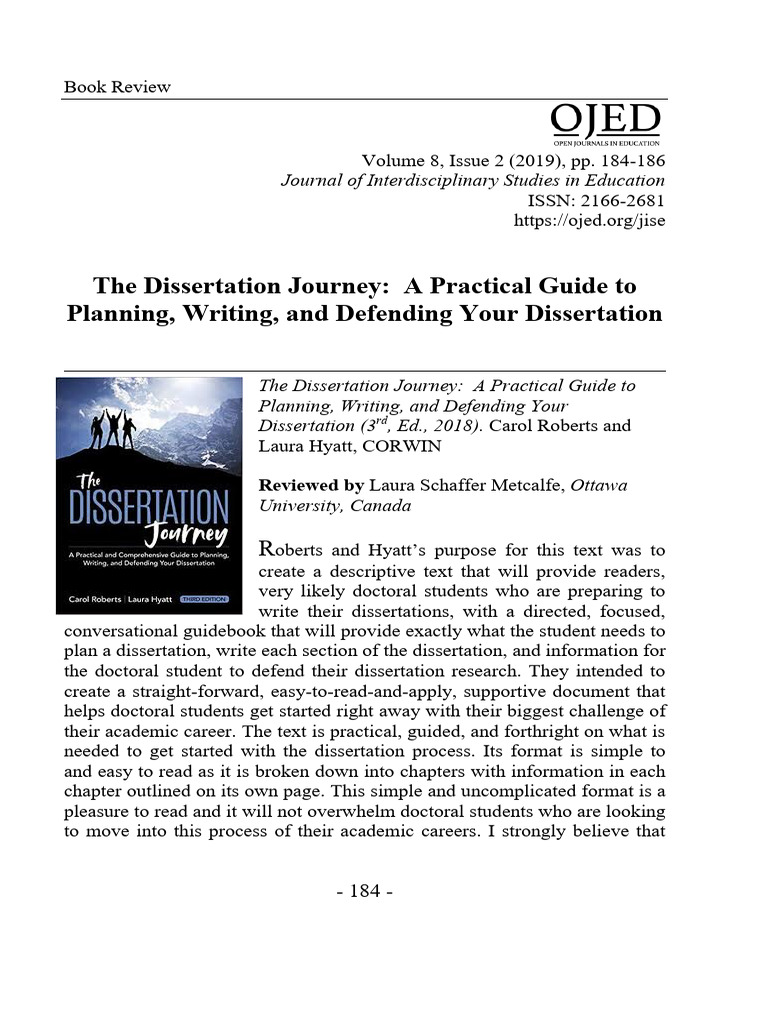 The Dissertation Journey | PDF | Thesis