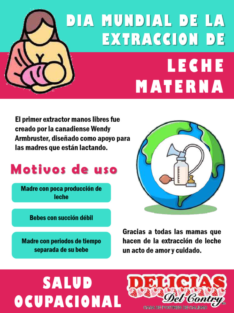 Dia Mundial Extraccion Leche Materna | PDF