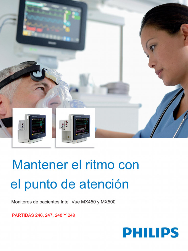 246 A 249 Monitor de SV Phillips Intellivue MX 450 | PDF | Monitor de ...